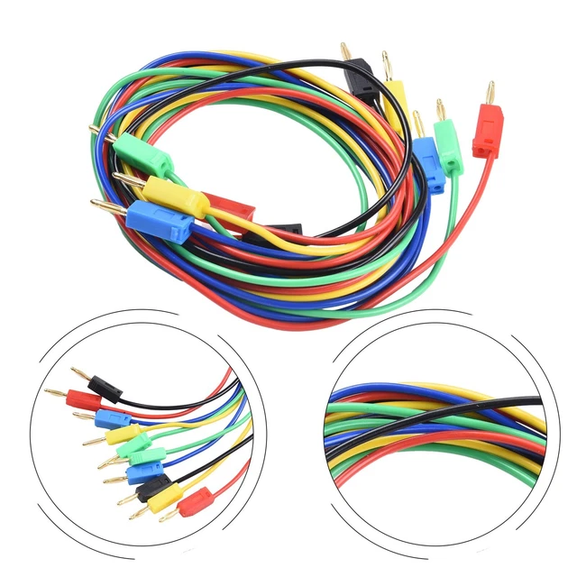 FILO AUDIO PER misuratore di resistenza attrezzatura didattica cavo ...