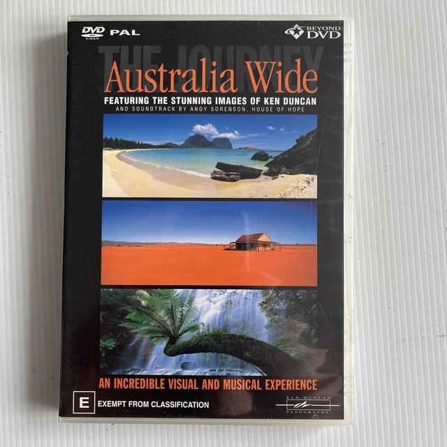 AUSTRALIA WIDE - An Inspiring Visual & Musical Experience (DVD) gebr ...