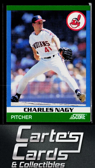 CHARLES NAGY 1991 Score 100 Rising Stars #47 Indians de Cleveland EUR 1 ...