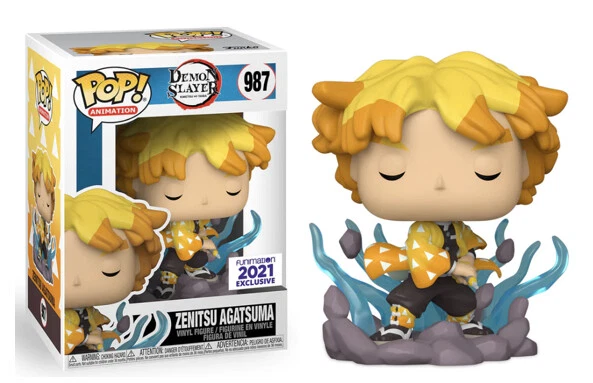 FUNKO POP! ANIMATION Demon Slayer Zenitsu Agatsuma (Thunder Breathing ...