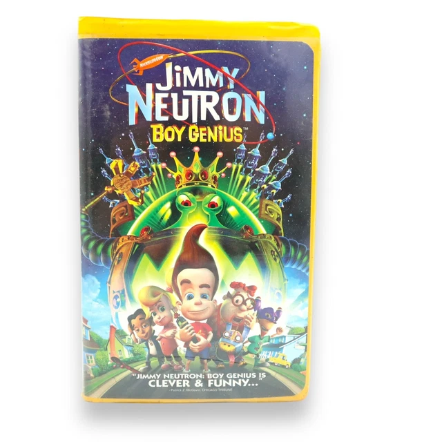 JIMMY NEUTRON: BOY Genius (VHS, 2002, Clam Shell) £9.49 - PicClick UK