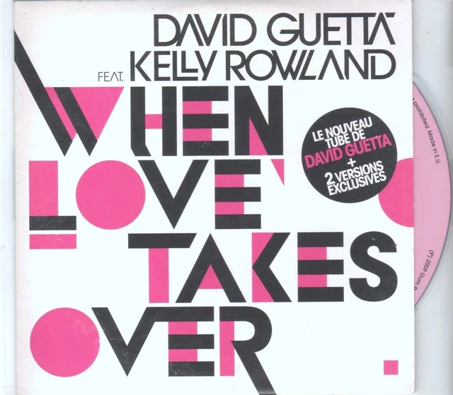 DAVID GUETTA FEAT. Kelly Rowland - When Love Takes Over - CDS - 2009 ...