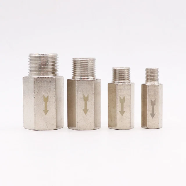 BSP MALE TO Female Thread Check Valve One Way Non-return Valve for ...