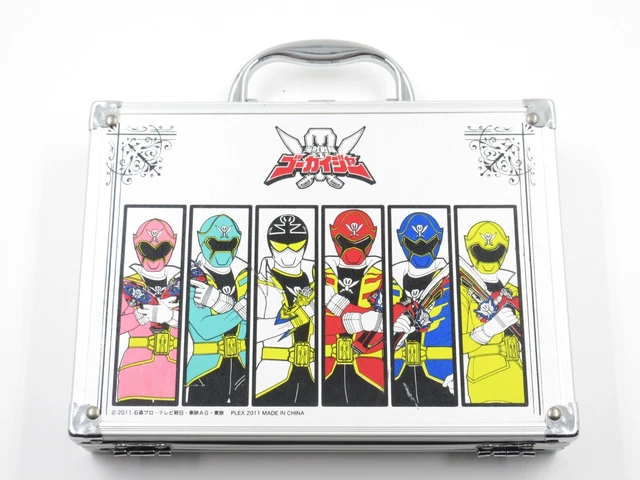 POWER RANGERS SUPER Megaforce Pirate Kaizoku Gokaiger Attaché Étui ...