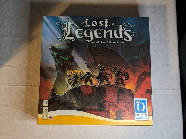 LOST LEGENDS BOARD Game by Mike Elliott Queen Games New Unpunched $36. ...