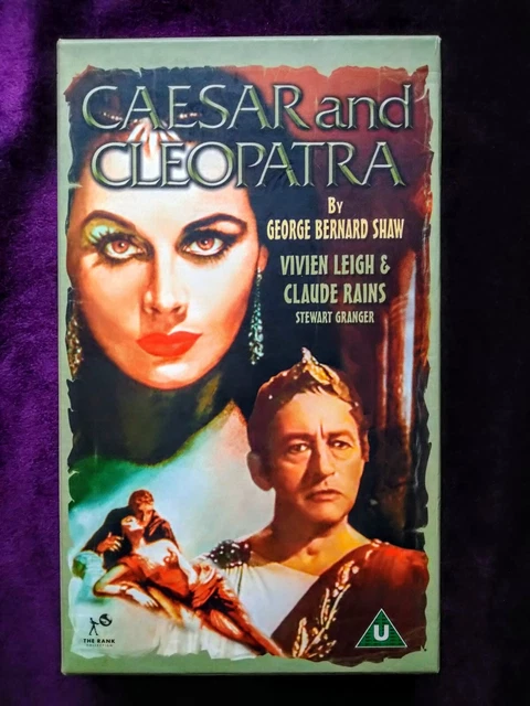 CAESAR AND CLEOPATRA VHS Movie (Vivien Leigh, Claude Rains, George Bernard Shaw) £25.90 ...