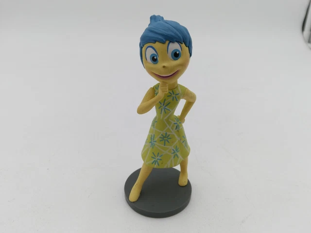 DISNEY STORE DISNEY/PIXAR Inside Out Movie Joy 3.25” PVC Figure Cake ...