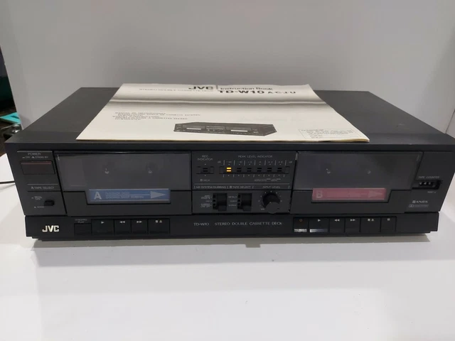 JVC TD-W10C DECK a doppia cassetta stereo Made in Japan EUR 110,98 ...