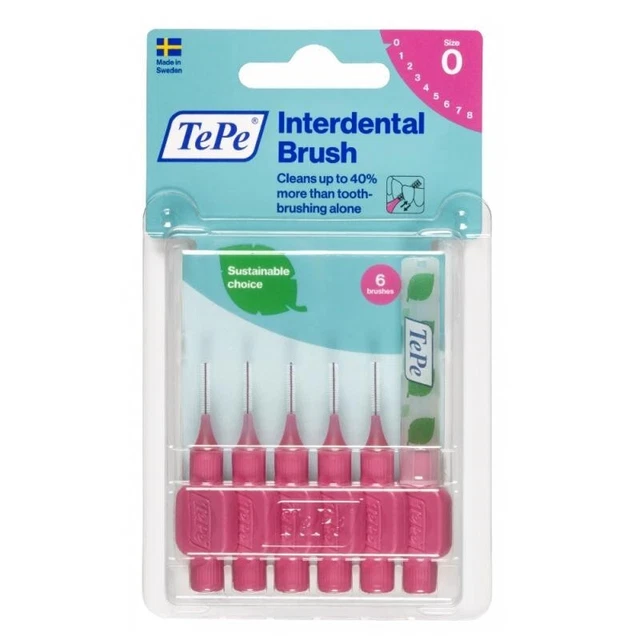 TEPE ORIGINAL INTERDENTAL Brush scovolino interdentale 0,4mm 6pz. EUR 5 ...
