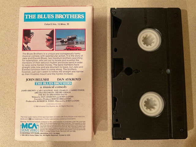 THE BLUES BROTHERS (VHS, 1985) Dan Aykroyd, John Belushi £7.11 ...