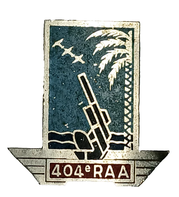 INSIGNE ARTILLERIE - ARTI 127 - 404° Régiment Artillerie Antiaérienne ...
