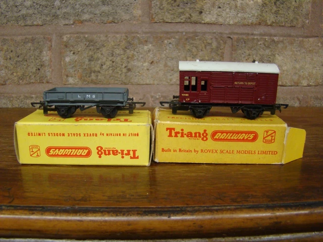 TRIANG TT GAUGE 2x Rolling Stock £5.00 - PicClick UK