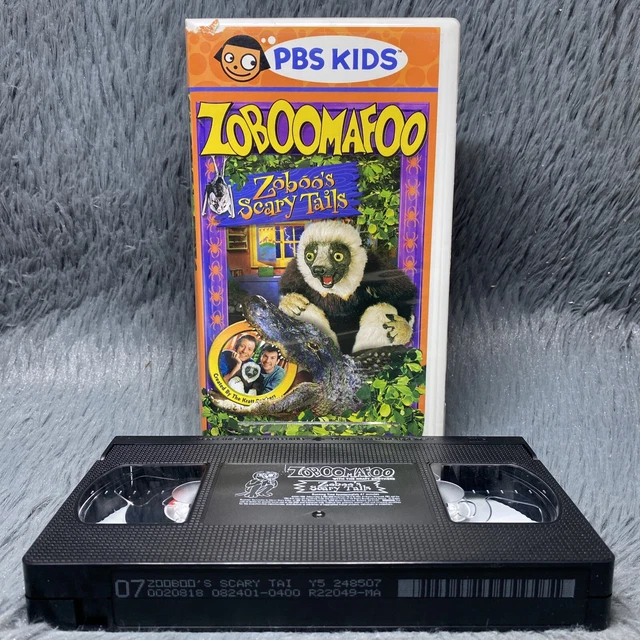 ZOBOOMAFOO - ZOBOOS Scary Tails VHS 2001 Bullet Clam Shell Classic ...