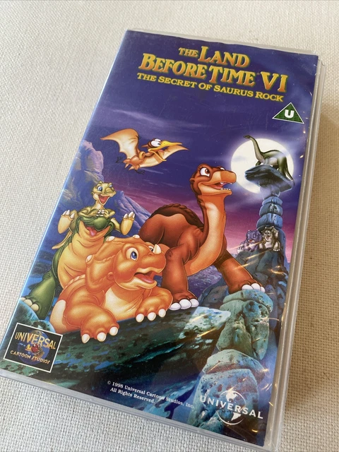 THE LAND BEFORE Time VI: The Secret of Saurus Rock (VHS, 1998 ...