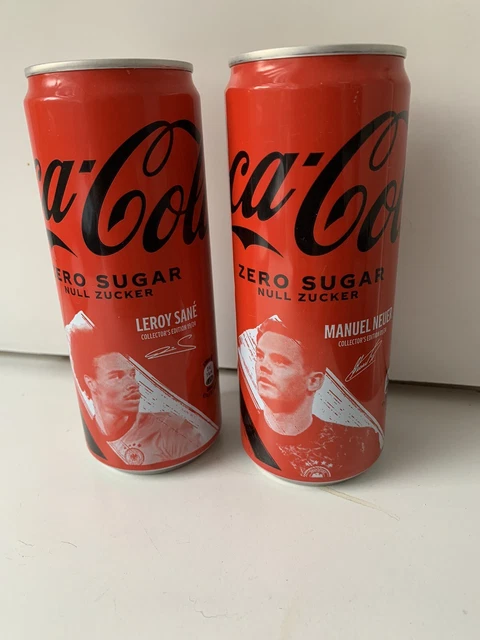 Coca Cola Sammlerdosen Leroy Sane Manuel Neuer Eur 8 00 Picclick De