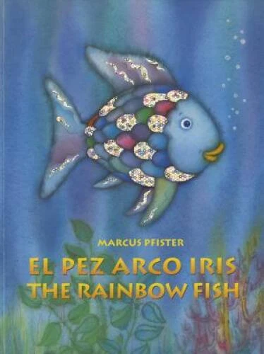 EL PEZ ARCO Iris The Rainbow Fish Bilingual Paperback Edition - VERY ...