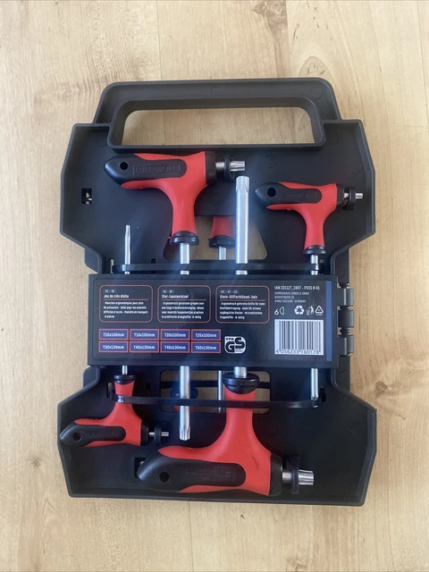 PARKSIDE T-HANDLE STAR Key Set - 8 piece £10.99 - PicClick UK