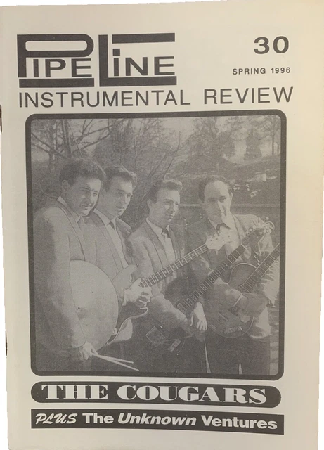 PIPELINE INSTRUMENTAL REVIEW # 30 magazine A5 Guitar instr fanzine Rare ...