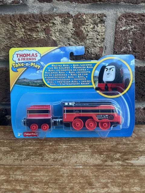 TAKE ALONG N play Thomas The Tank Engine & Friends Train - RACING AXEL ...