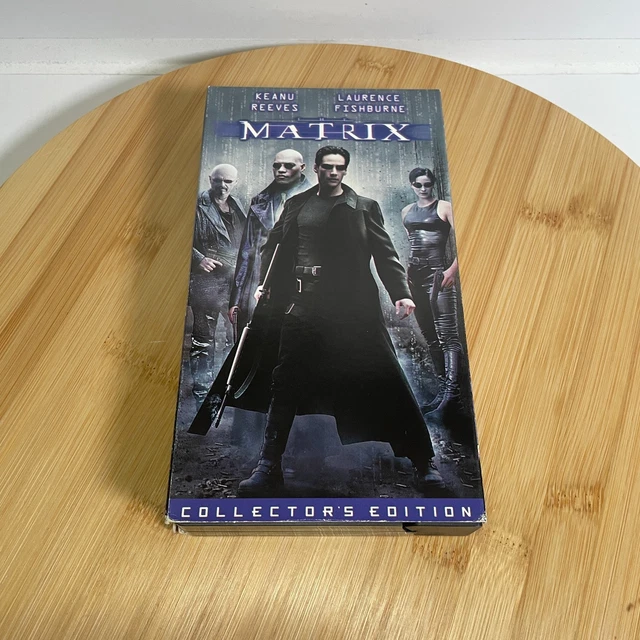 THE MATRIX VHS 1999 Collector’s Edition Keanu Reeves Warner Brothers ...