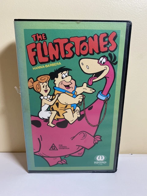 THE FLINTSTONES HANNA-BARBERA VHS The Flintstone Flyer, Hot lips ...