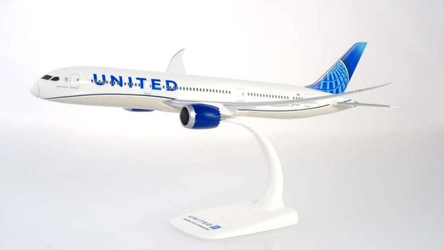 MODELS AIRCRAFT OF Line vehicles Herpa Boeing 787-9 United Airlines ...