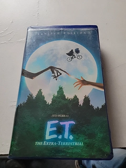 Et The Extra Terrestrial Vhs 2002 20th Anniversary Limited Edition 2989