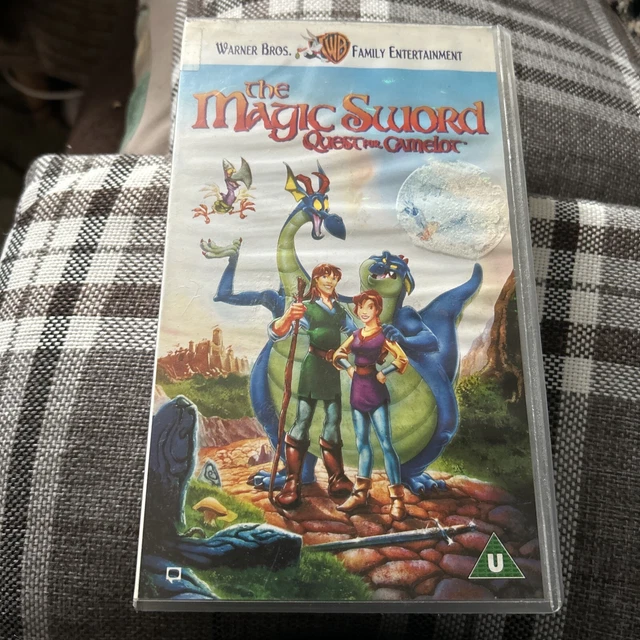THE MAGIC SWORD Quest For Camelot (VHS/SUR, 1999) £3.50 - PicClick UK