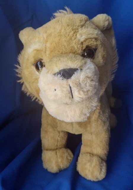 DISNEY STORE THE Lion King Simba Roaring & Talking Interactive Toy Soft ...