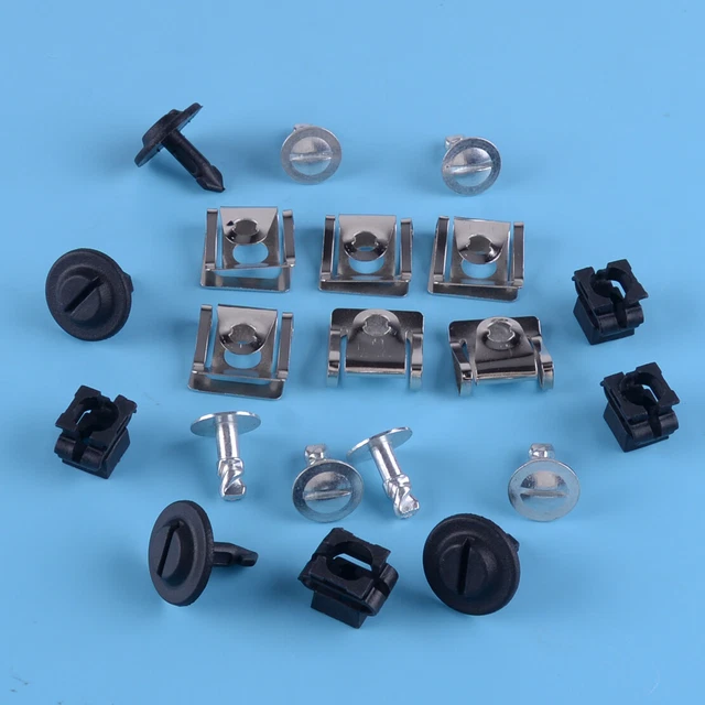 20X UNDERTRAY GUARD Engine Under Cover Fixing Clips Screw Fit For AUDI A4 A6 A8 £4.92 - PicClick UK