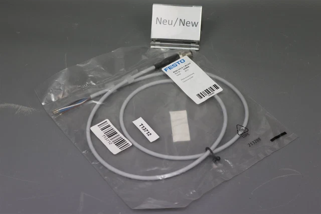 FESTO NEBU-LE5-K-1-M12G5 INTERCONNECTOR cable unused original packaging ...