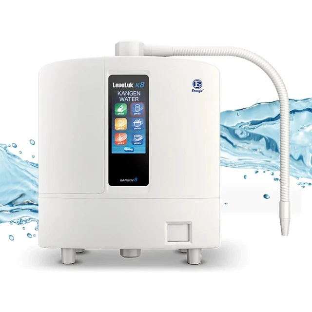 ENAGIC KANGEN LEVELUK K8 Water Ioniser Alkalised & Hydrogen Water ...