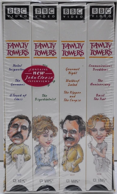 FAWLTY TOWERS COMPLETE Collection - VHS - BBC Box Set NEW/Sealed -John ...