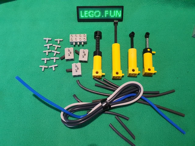 LEGO® PNEUMATIC SET mit vielen Teilen / Set with many parts Technic 1 ...