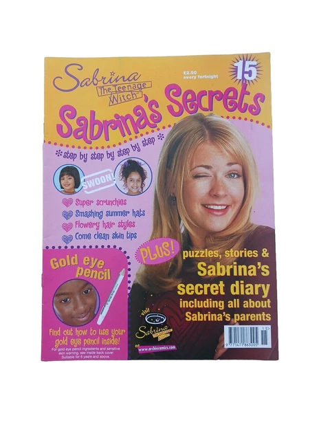 RARE SABRINA THE Teenage Witch Sabrina's Secrets Magazine Issue 15 Magazine Only £29.95 ...