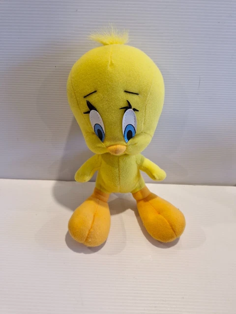 TWEETY BIRD LOONEY Tunes Warner Bros Yellow 23cm Soft Toy Plush EUR 18 ...