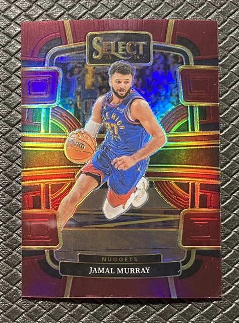 JAMAL MURRAY 2023-24 Panini Select #35 Maroon Prizm/175 Denver Nuggets ...