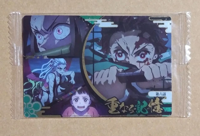 DEMON SLAYER KIMETSU no Yaiba Wafer Card W6-03 N Zenitsu, Inosuke ...