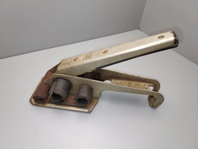 VINTAGE WELD LOC - Swiss Made Metal Strapping Tool Swiss Made 340-100 ...