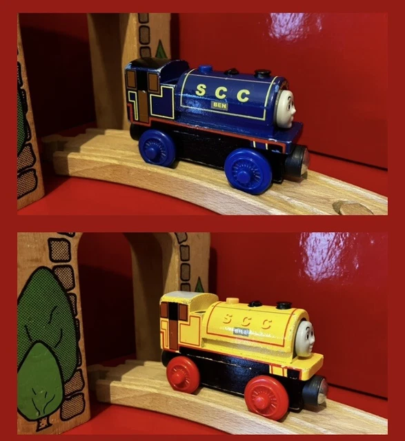 BILL & BEN Wooden Railway Thomas & Friends Learning Curve Brio ... BILL & BEN Wooden Railway Thomas & Friends Learning Curve Brio ...