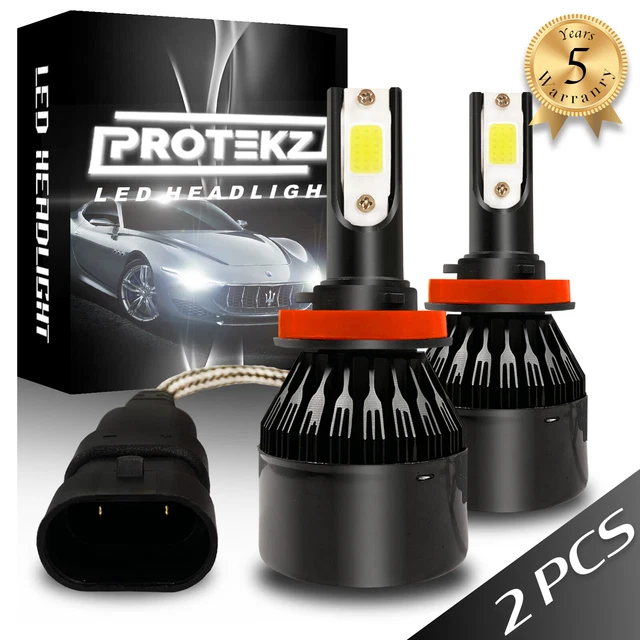 KIT LUMIÈRE BROUILLARD DEL ampoules Protekz 9006 6000K pour 2014-2015 ...