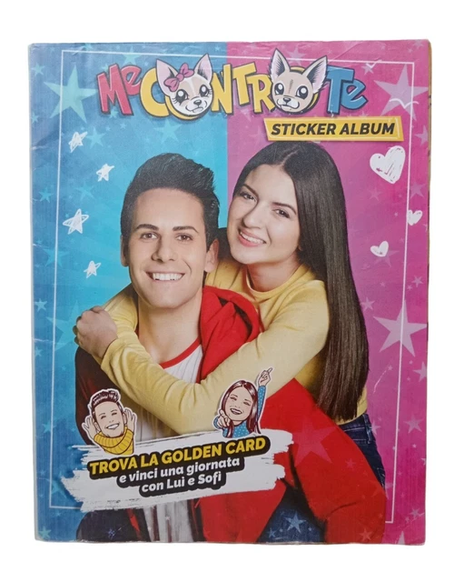 *HH* ALBUM FIGURINE Me Contro Te Stiker Stikers 2018 Diramix Luì E Sofì ...