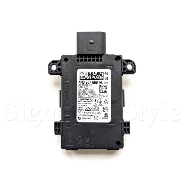 VW TOUAREG CONTROL Unit Object Detection Distronic Radar 4N0907669AL ...