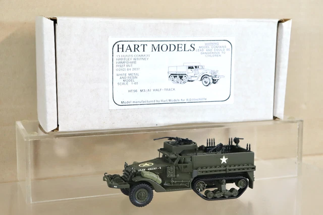 HART HARTSMITH MODELS HT56 WWII US Armée Blanc M3/A1 Demi Piste OA EUR ...
