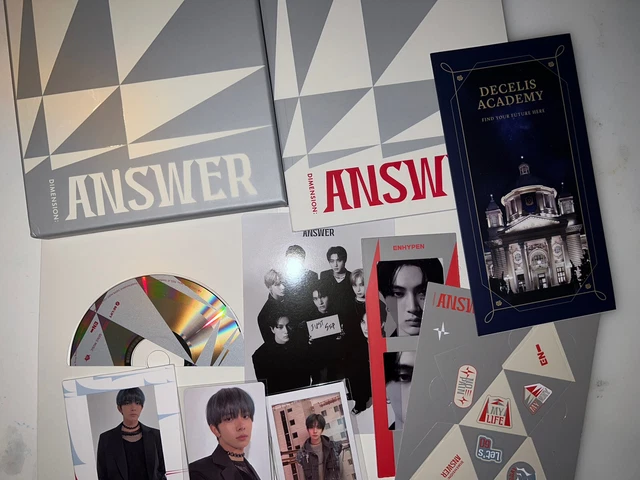 ENHYPEN DIMENSION ANSWER Albums with Inclusions Heeseung and Jay £21.23 ...