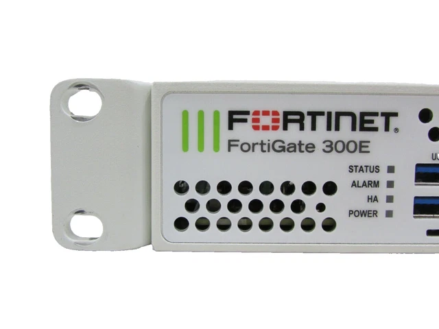 FORTINET FG-300E FortiGate-300E Firewall NGFW SD-WAN * Minor damage on ...
