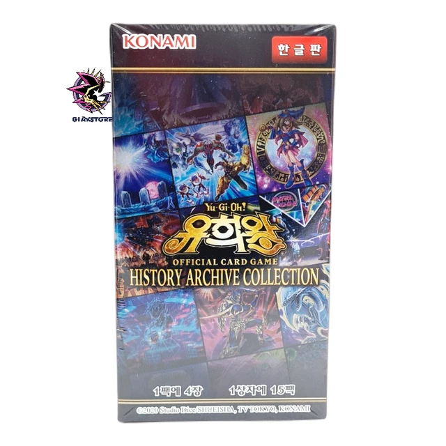 HISTORY ARCHIVE COLLECTION - HC01-KR - Booster box Korean Yu-Gi-Oh OCG Cards EUR 44,99 - PicClick IT