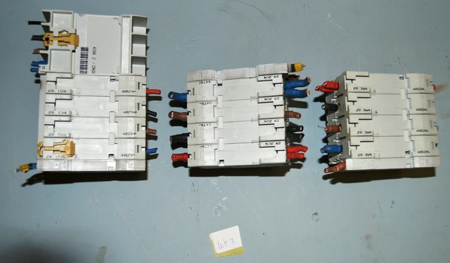 LOT DE 3 DISJONCTEURS Merlin Gerin C60a: LOT 3 EUR 15,00 - PicClick FR