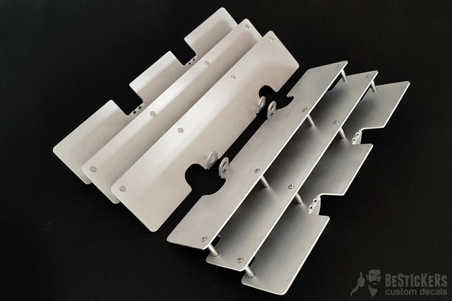 HONDA CR250 CR 250 radiator grills rad louvers 1992 1993 1994 1995 1996 ...