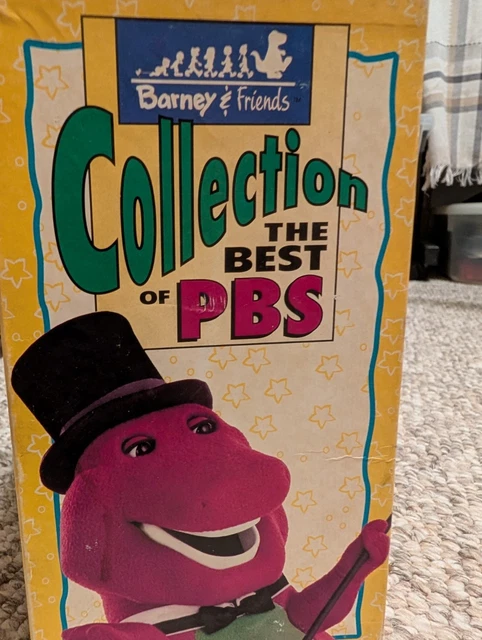 BARNEY & FRIENDS Collection The Best of PBS VHS, 1996, 4-Tape Box Set ...